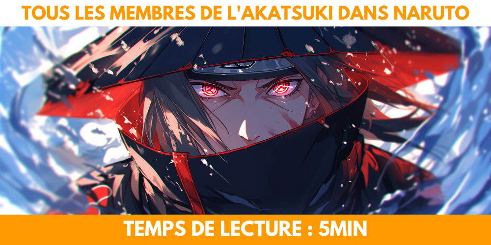 All the members of the Akatsuki in Naruto: History and Impact – Artpixe